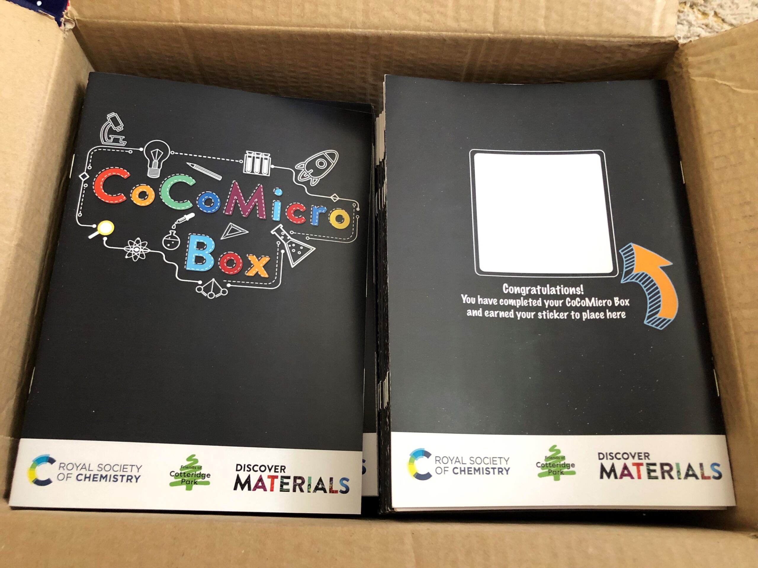 CoCoMicro Box project - Discover Materials