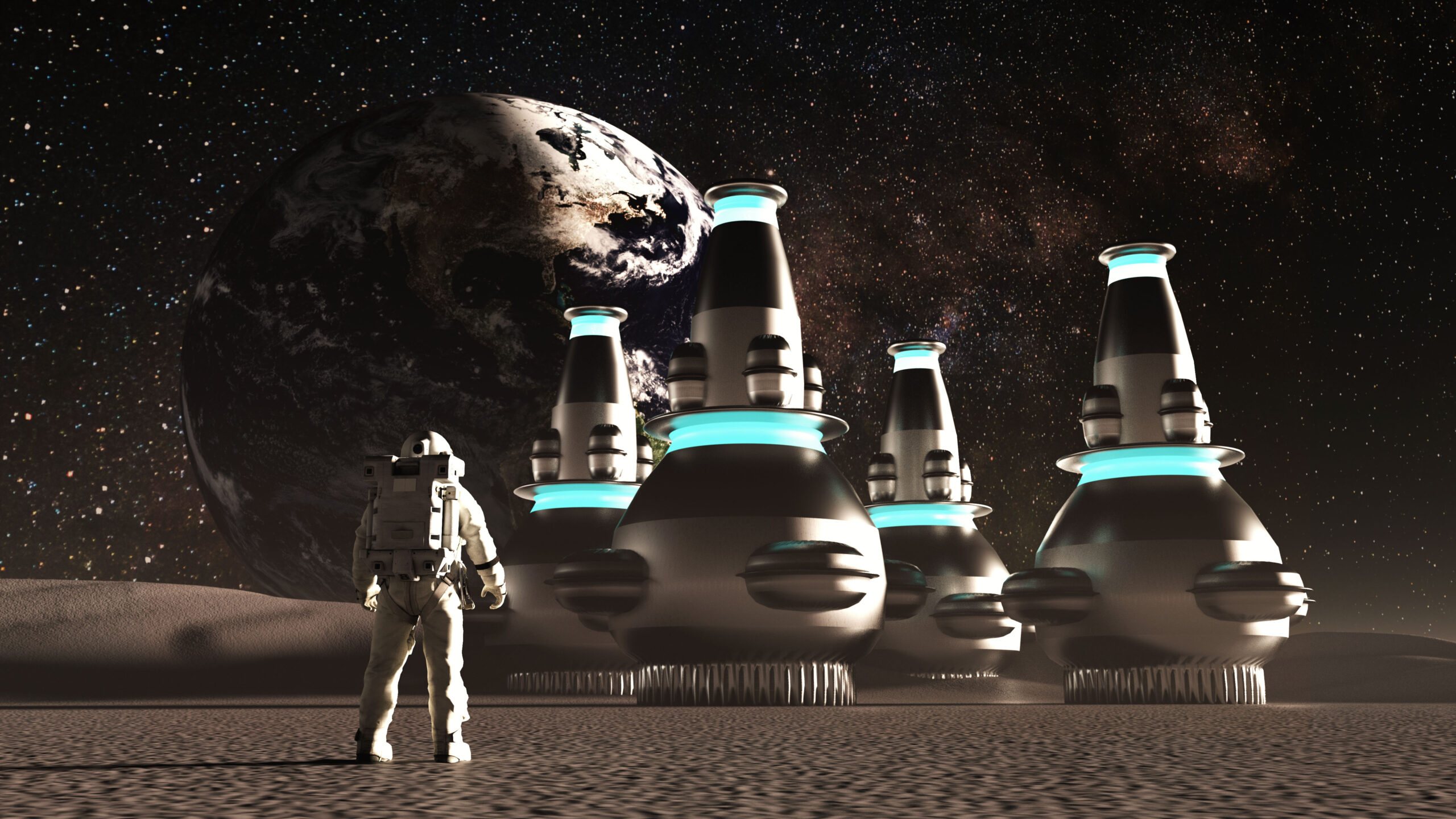 Let's Move to the Moon - Discover Materials